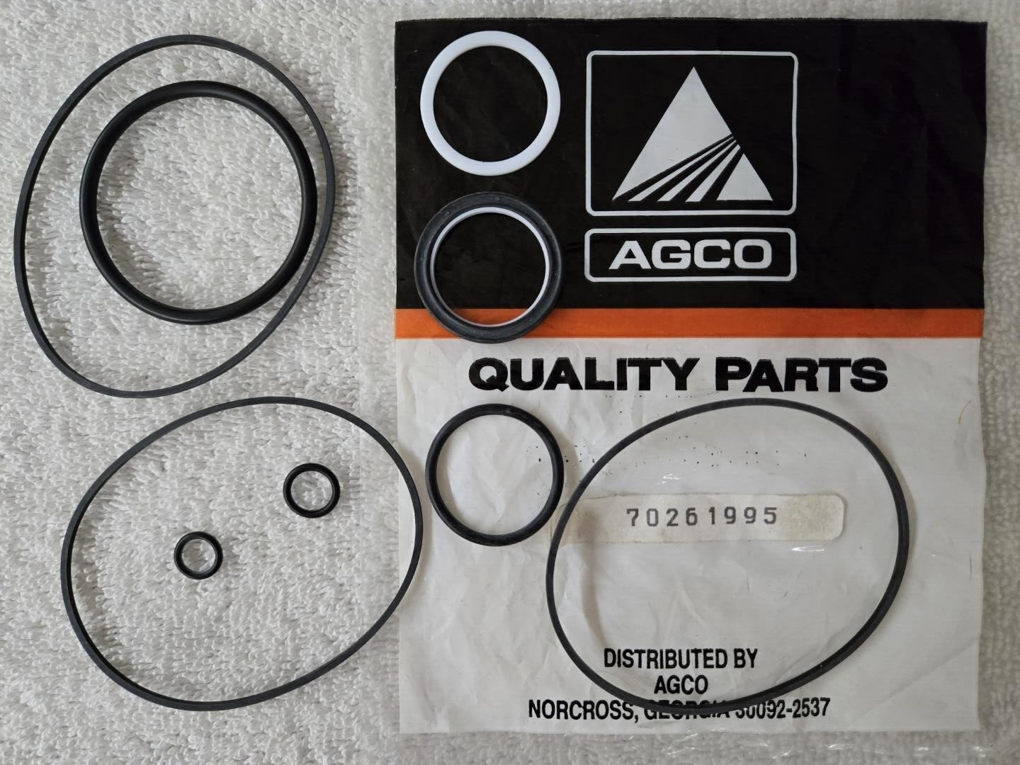 GENUINE ALLIS CHALMERS 6060-6080 8010 8030 8050+STEERING MOTOR SEAL KIT ...