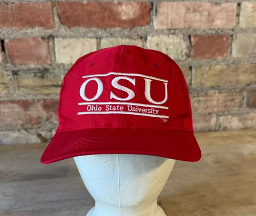VTG The Game OSU Ohio State Buckeyes Split Bar Snapback Red Cap | eBay