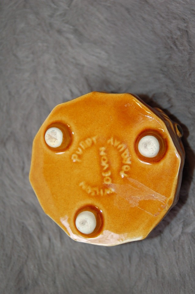 Vintage Wilson & Purdy Devon Torquay Ware Bee Hive Honey Pot Jar no lid ...