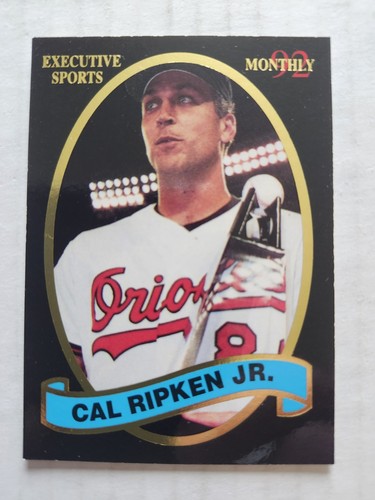 Cal Ripken Jr 1992 American Sports Monthly Card Baltimore Orioles | eBay