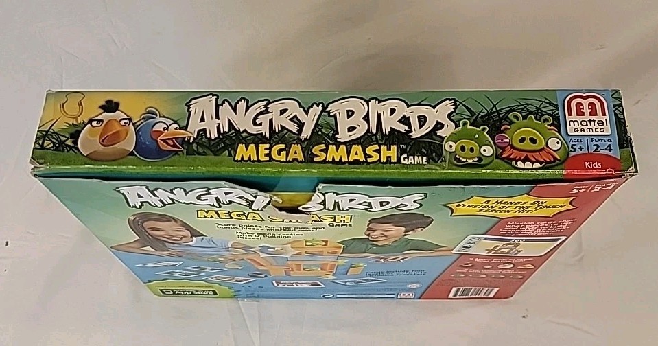 Angry Birds Mega Smash Game Toys R Us Exclusive Mattel Brand 100% ...