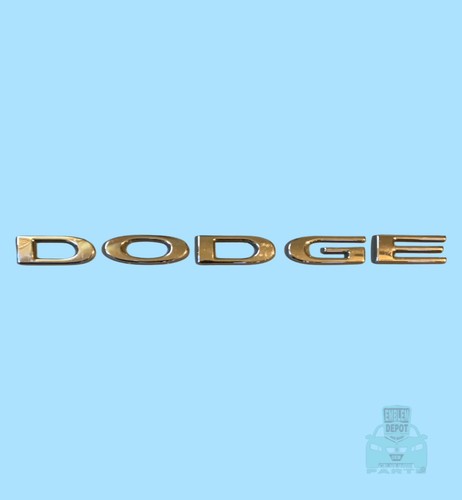 2008-2018 DODGE GRAND CARAVAN INSERT REAR TRUNK LID EMBLEM BADGE LOGO ...