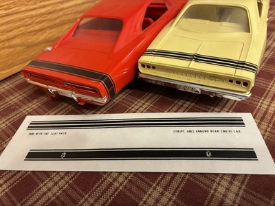 1968 1969 DODGE CHARGER CORONET R/T "J-Kraft" PROMO CAR MODEL DECAL ...