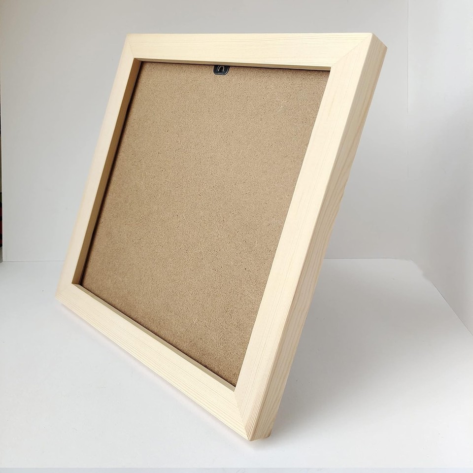 8x8 Photo Frame Solid Wood Square Picture Frame. 8x8, wood | eBay