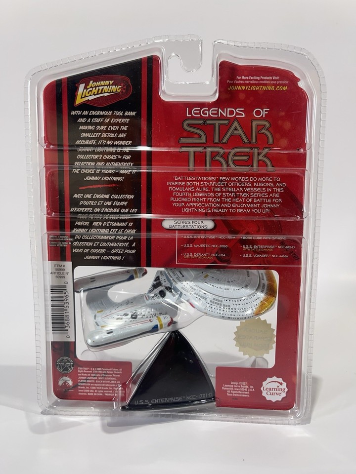 Limited Star Trek Johnny Lightning Legends 2005 Enterprise 1701-D ...