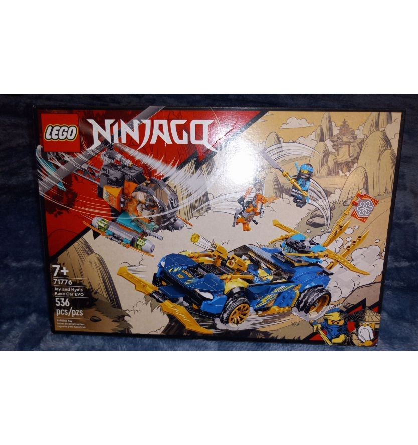 LEGO NINJAGO: Jay and Nya's Race Car EVO (71776) Building kit 536 Pcs ...
