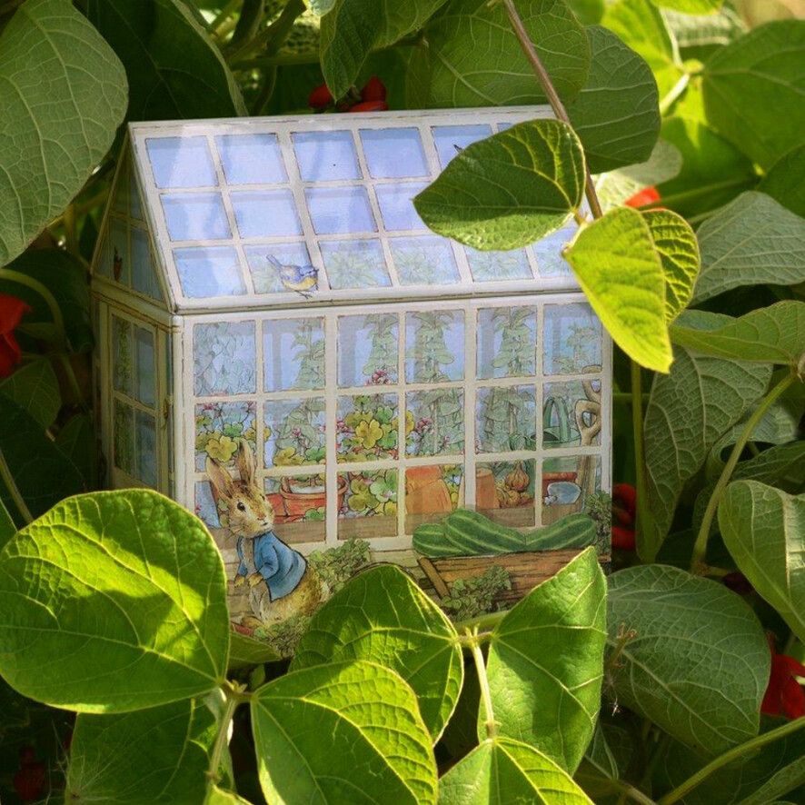 PETER RABBIT TIN BOX Home Accessory Storage Easter Egg Kids Birthday ...