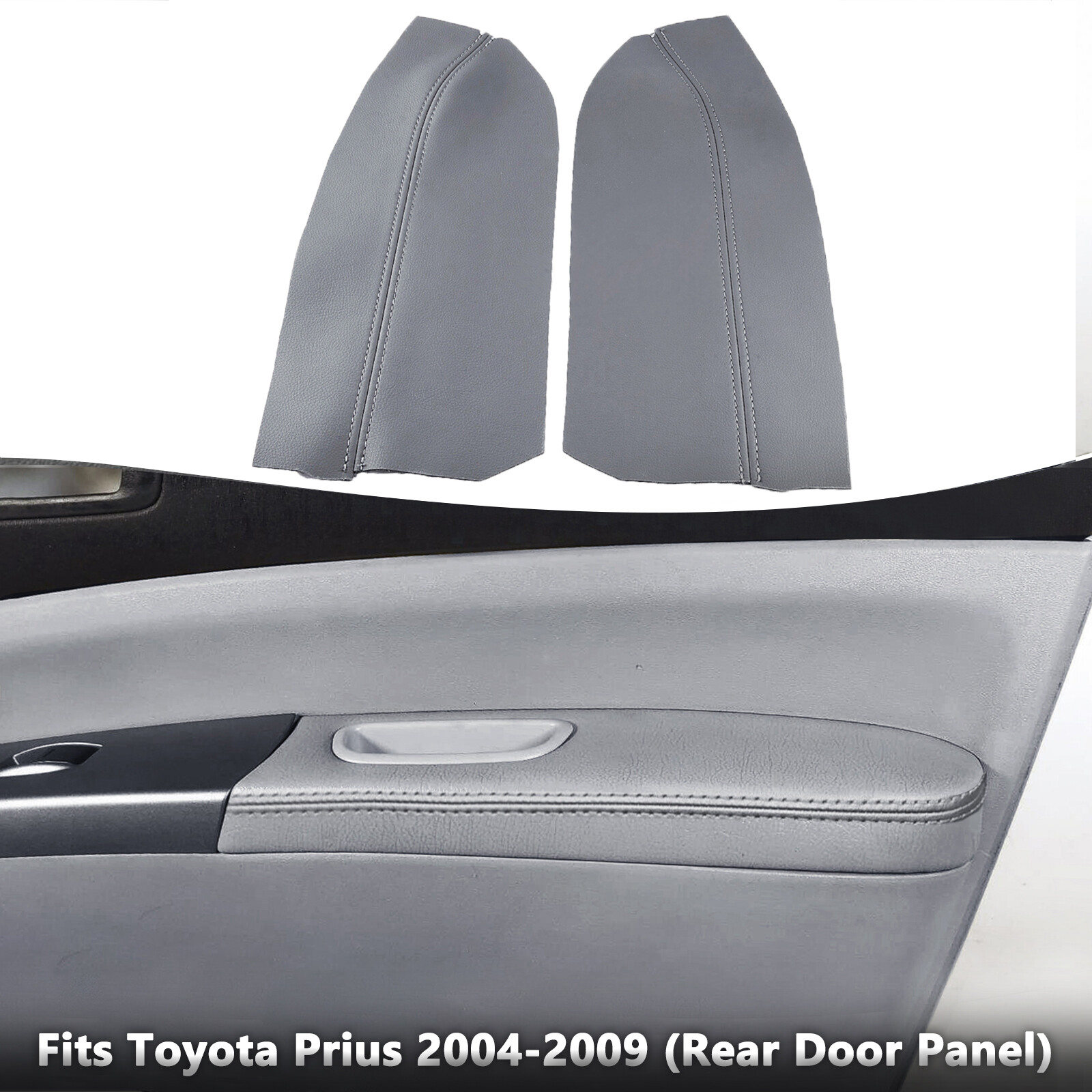 Fits 04-09 Toyota Prius Rear Door Panel Armrest Leather Replacement ...