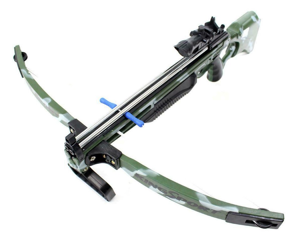 Deluxe Action Military Crossbow Set With Scope 30" | eBay