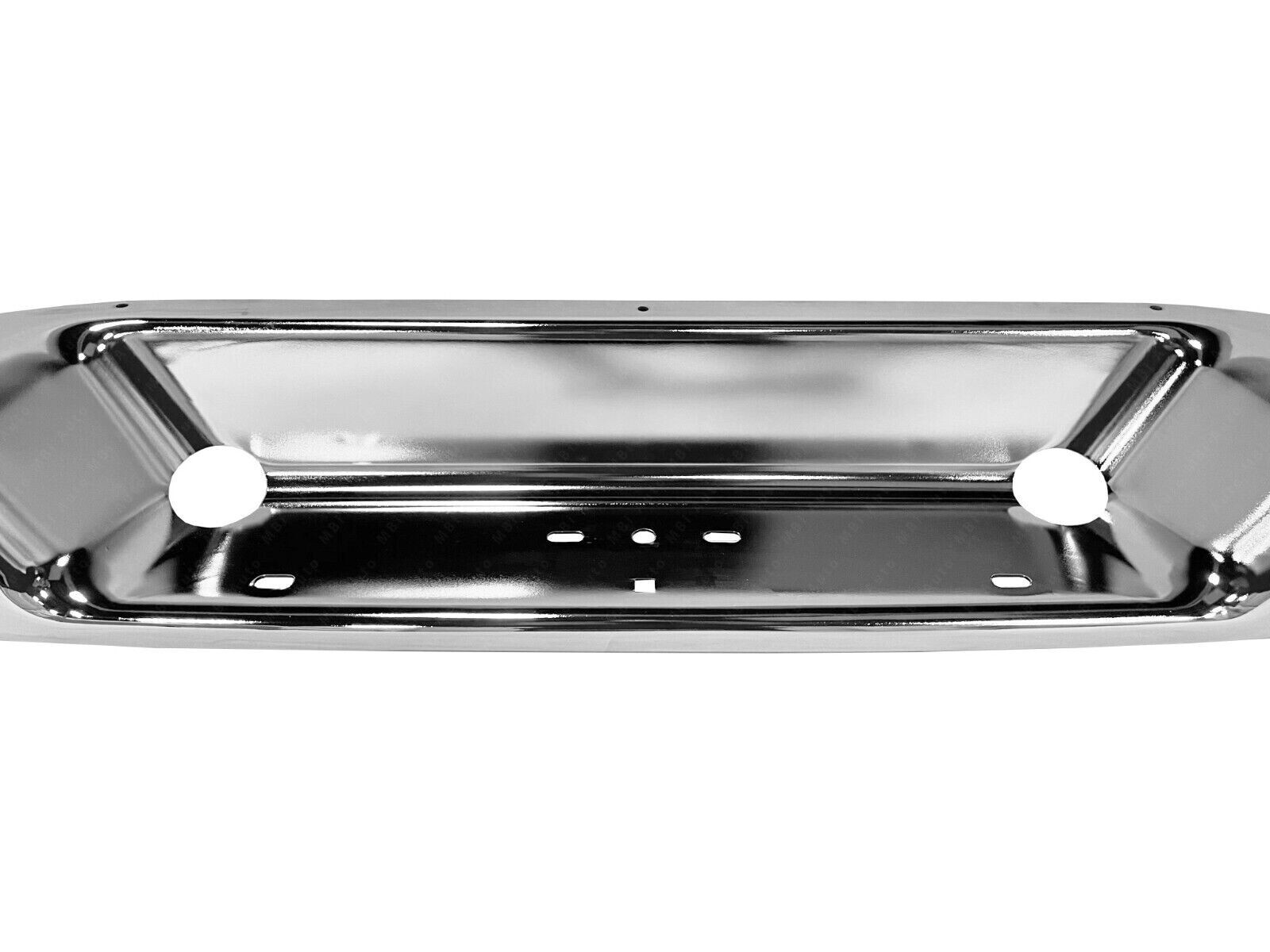 NEW Chrome Steel Rear Bumper Shell for 1996-2023 Chevy Express & GMC ...