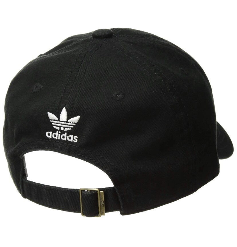 NEW adidas Originals Relaxed Strapback Baseball Cap Hat Trefoil Logo ...