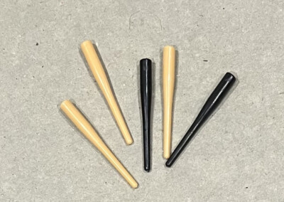 5 Bats ~ Tan and Black MINI baseball for Bobbleheads Replacement MINI ...