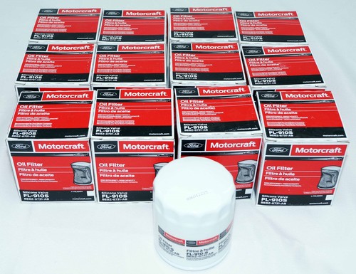 Set of 12 Genuine OEM Motorcraft FL910S Engine Oil Filter Ford ...