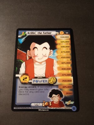 DBZ Score Krillin, The Father Card 99 LP | eBay