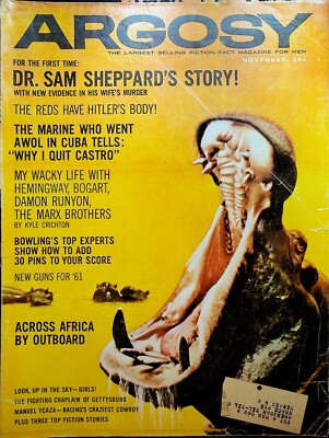 Argosy Magazine November 1960 Sam Sheppard Peter Michelmore | eBay