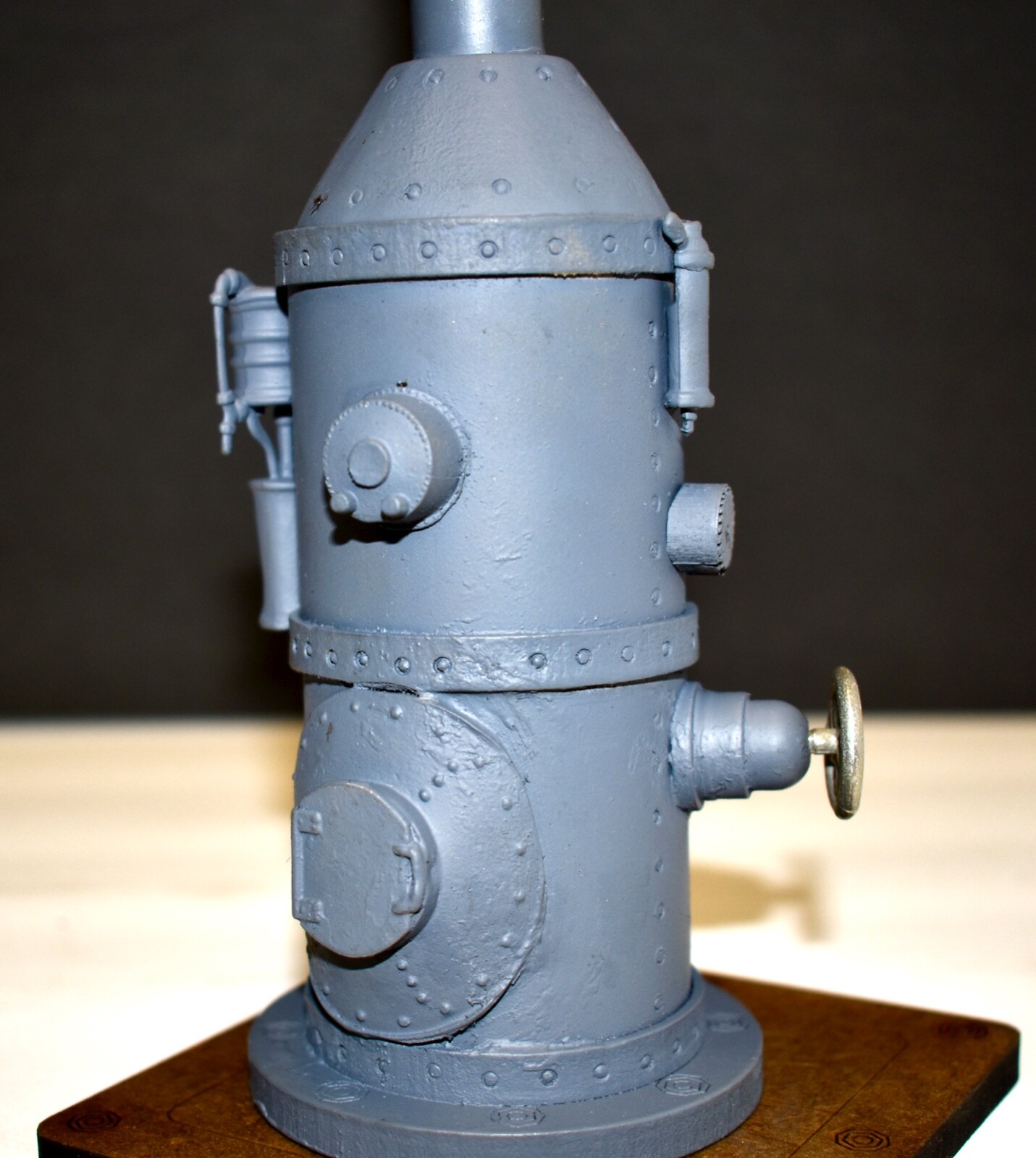 G-SCALE LARGE STEAM DONKEY & WORKING SINGLE VERTICAL STEAM ENGINE 12 ...