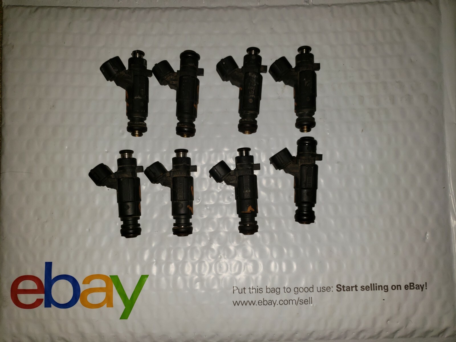 2005 2006 05 06 AUDI S4 4.2 SET OF FUEL INJECTORS OEM 079133551B ...
