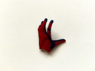 Amazing Spider Man Hand Left Hand Only 1/6th Scale by Hot Toys (5) | eBay