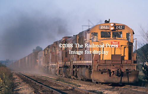 Rock Island U28B Birmingham Junction Postcard - MINT! | eBay