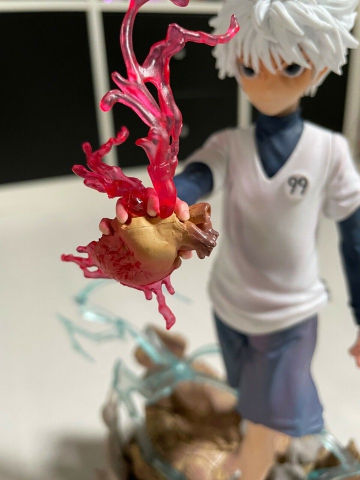 Hunter X Hunter Killua Zoldyck holding a heart 27cm statue action ...