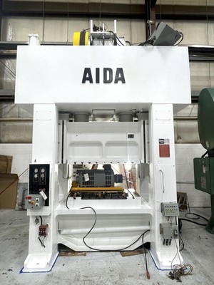 200 ton Aida Straight Side Mechanical Metal Stamping Press For Sale ...