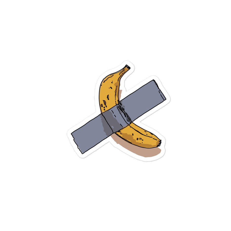 Banana Duct Tape Sticker Decal | eBay