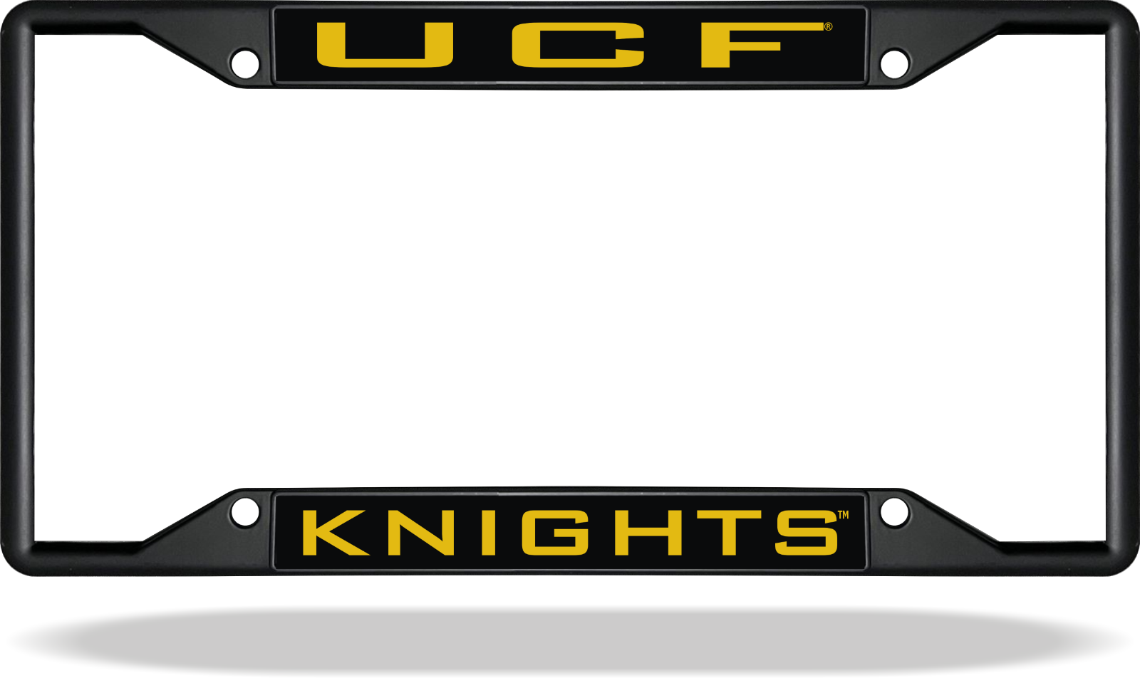 Central Florida UCF Knights Black License Plate Frame | eBay