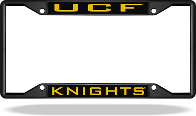 Central Florida UCF Knights Black License Plate Frame | eBay