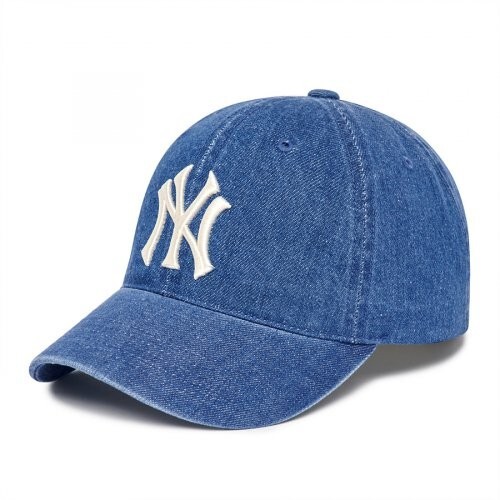 MLB Denim Unstructured Ball Cap NY (Indigo) 3ACPD013N-50INS | eBay