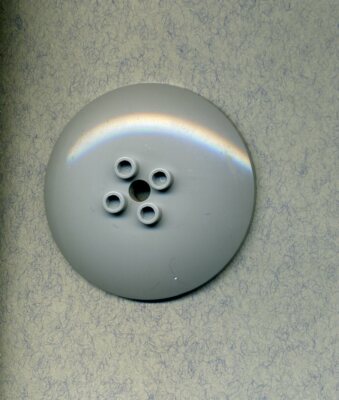 Lego--45729 -- Runde Scheibe -- 6 x 6 -- Mit 2 x 2 Center -- Grau ...