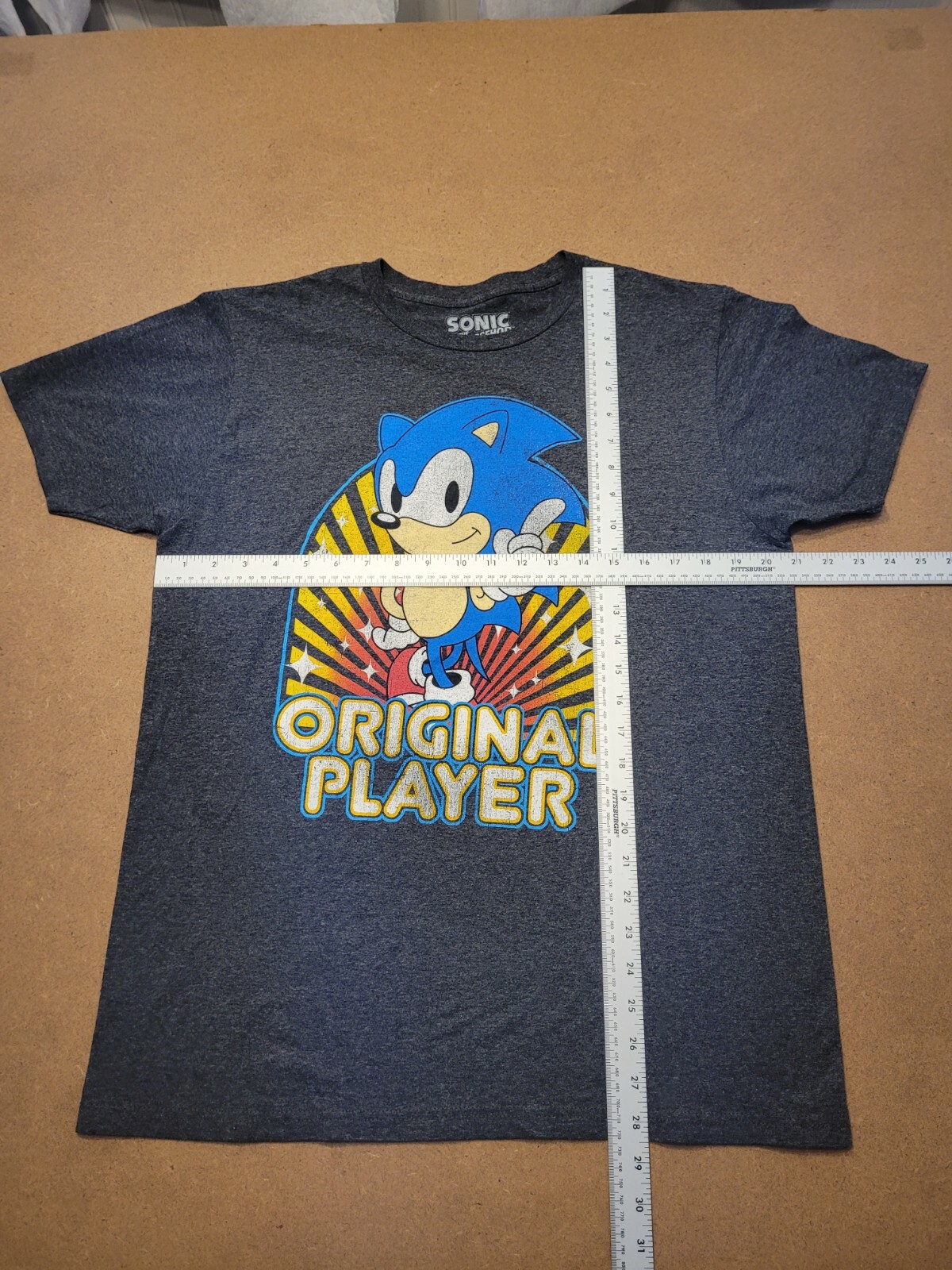 RETRO - Sonic The Hedgehog - Original Player - T-Shir… - Gem