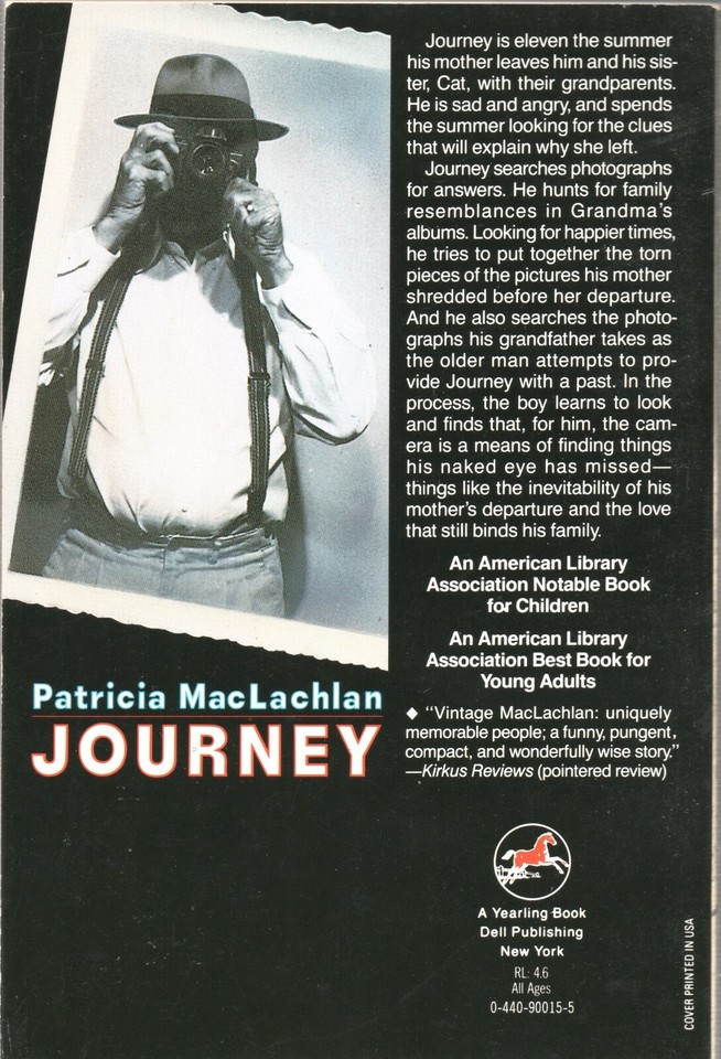 JOURNEY by PATRICIA MacLACHLAN Dell Yearling 1991 1993 2nd TP | eBay