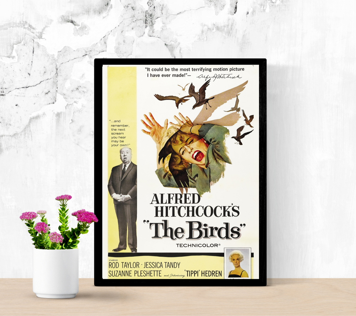 The Birds Movie Poster The Birds Alfred Hitchcock Movie Poster