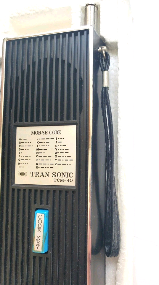 Rare Japan Tran Sonic Morse Code TCM-40 Sending Morse code Pair | eBay