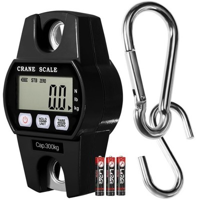 Digital Hanging Crane Scale 660LB/300KG， Deer Hunting Scales, Farm ...