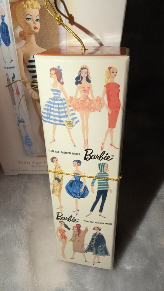 2009 Hallmark Teen Age Fashion Model Barbie Ornament | eBay UK
