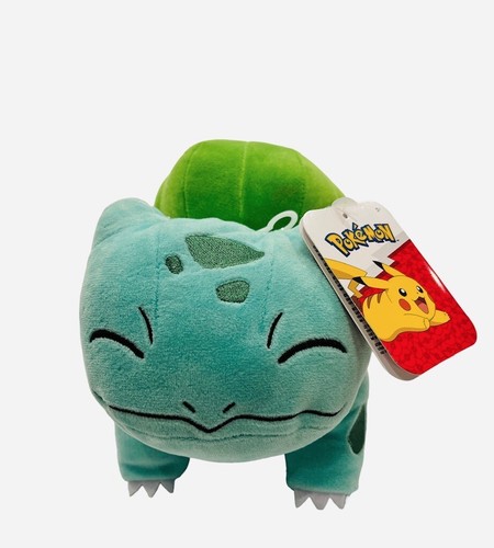 Pokemon Small Plush - Sleeping Smiling Bulbasaur - 8 inch- Brand New ...