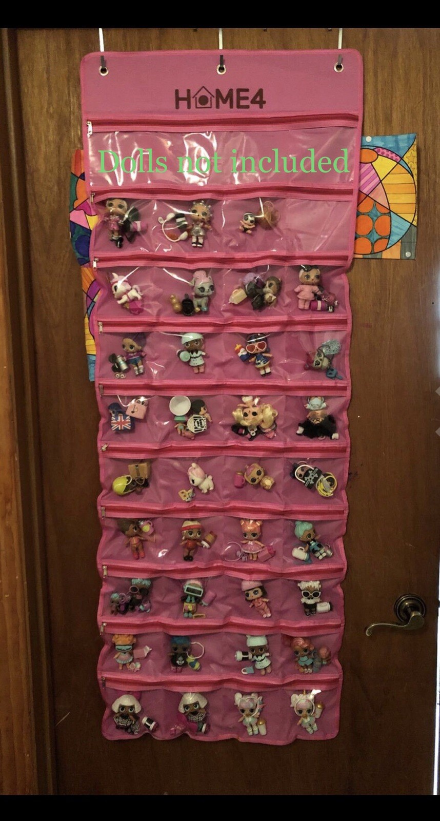 Lol Surprise Dolls Hanging Toy Storage Organizer Roll Up for Travel | eBay