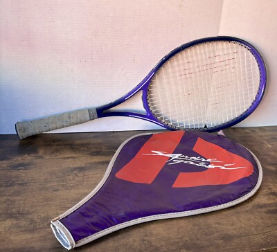Rare DONNAY Andre Agassi WST Agassi Flash L4 Tennis Racquet W Matching ...