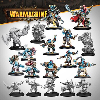 Warmachine Southern Kriels Brineblood Marauders Miniature [Core ...