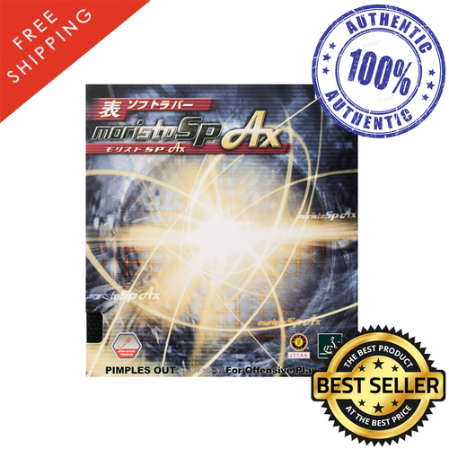 Nittaku Moristo SP AX Table Tennis & Ping Pong Rubber, Choose Color ...