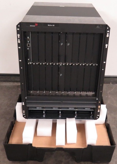 Routers and Gateways Brocade Mlxe-16 Router Chassis BRMLXE16MR2MAC for ...