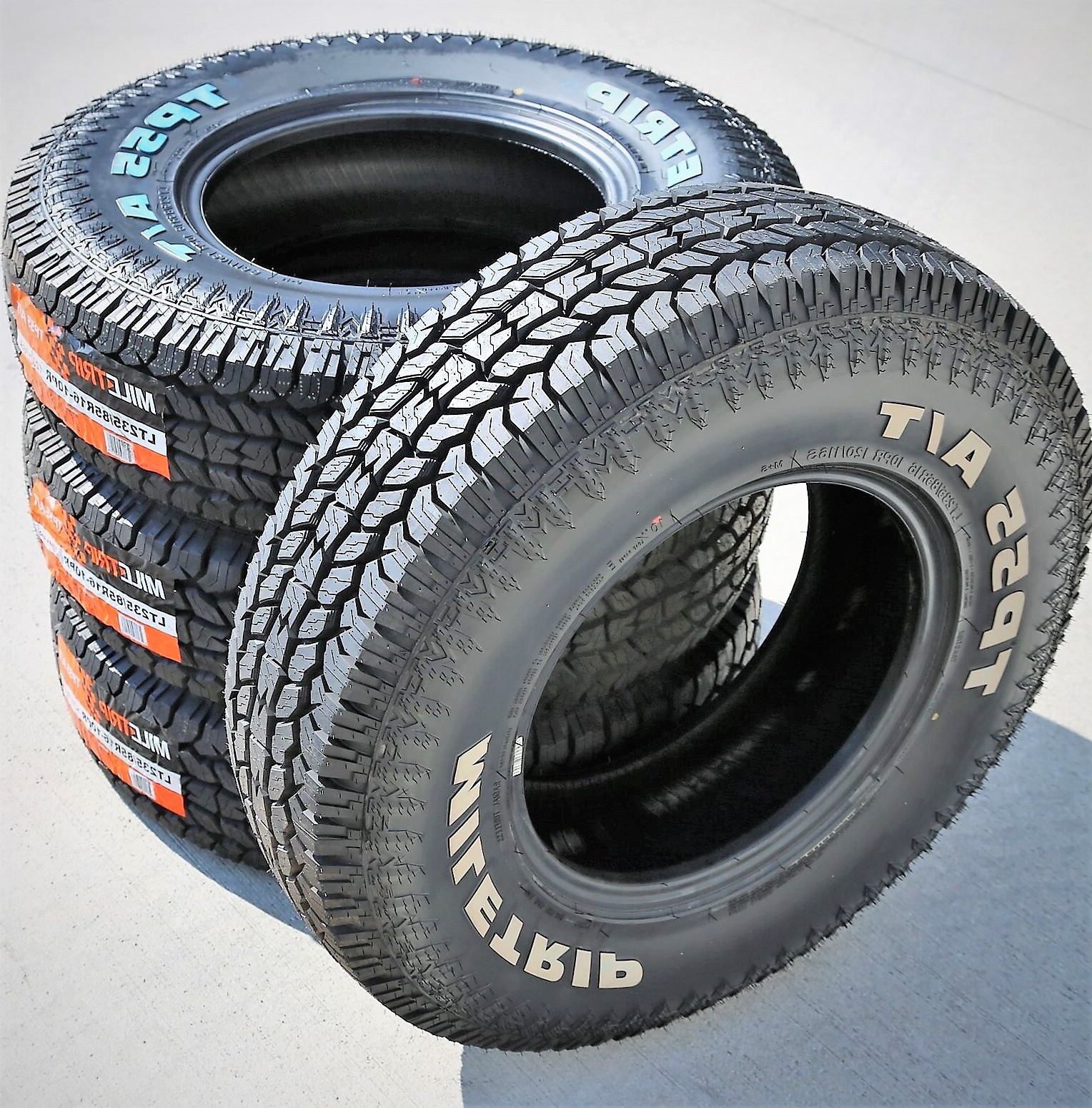 LT235/85R16 Miletrip TP55 A/T AT All Terrain Load E 10 Ply | 4 Tires ...
