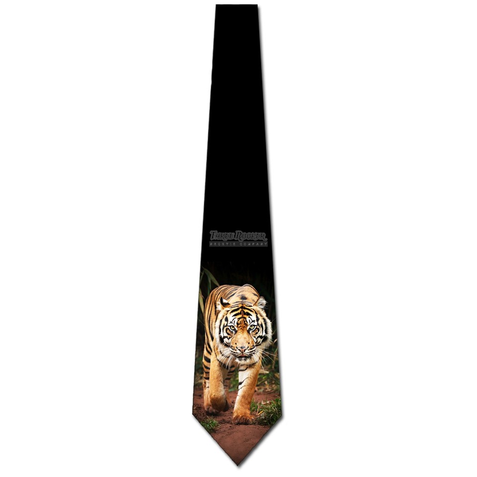 Tiger Ties Mens Jungle Animal Necktie | eBay
