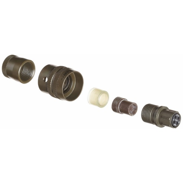 Amphenol Connex Pt06e-8-4s Circular Connector 4p Size 8 Straight Socket ...