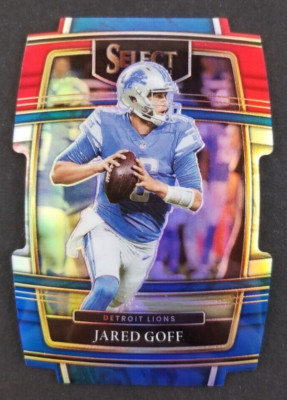 Jared Goff 2021 Panini Select Diecut Football Card #13 (NM) | eBay