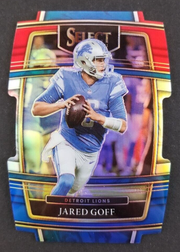 Jared Goff 2021 Panini Select Diecut Football Card #13 (NM) | eBay