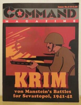Command Magazine #6 - KRIM - Sevastopol 1941-42 Crimea Game (UNPUNCHED ...