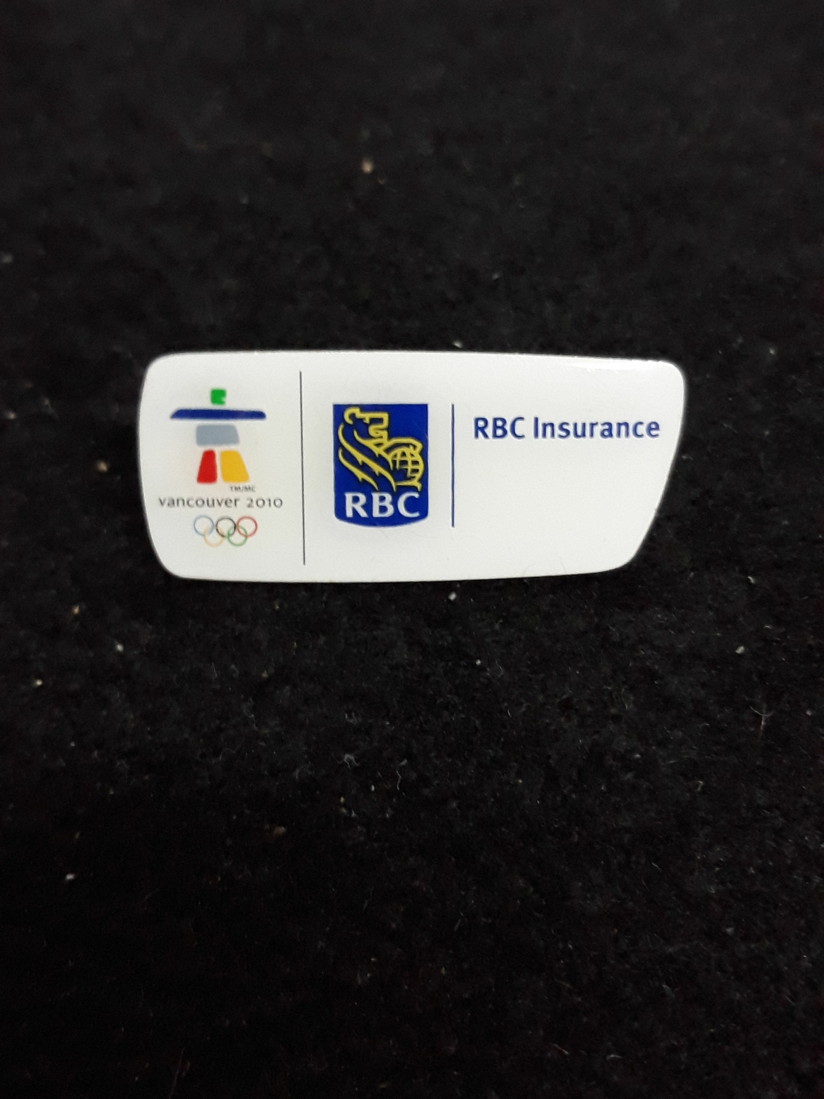 PIN VANCOUVER 2010 OLYMPICS GAMES SPOSNOR RBC INSURANCE | eBay