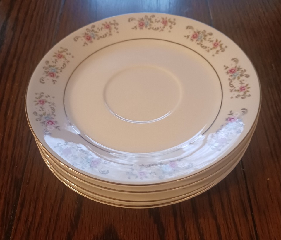 16 Piece Dynasty Fine China Dinner Plates Set Soup Bowls Salad Plate | eBay